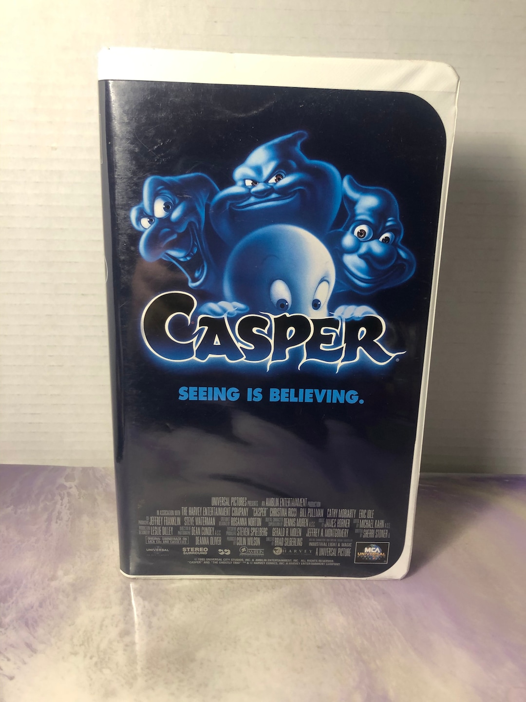 Vintage Casper the Movie - VHS Cassette Tape - Vintage 90's Casper VHS ...