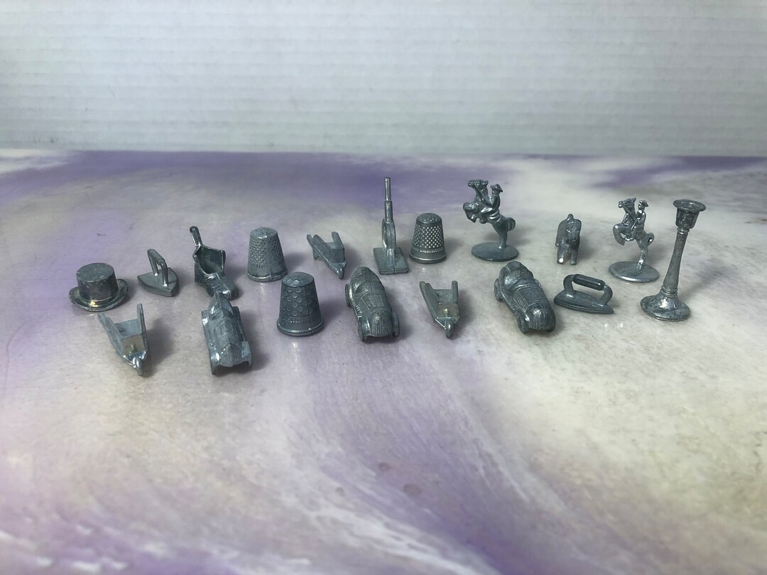 Vintage Monopoly Replacement Playing Piece Lot Game Parker Brothers ...