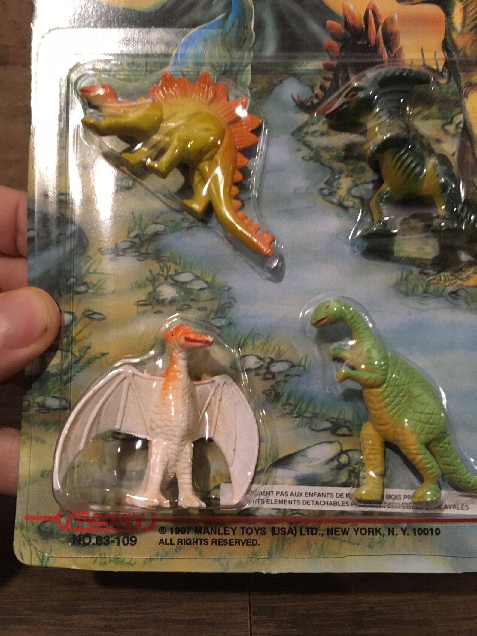 Vintage 1997 Manley Toys Prehistoric Dinosaurs PVC Dinosaur - Etsy