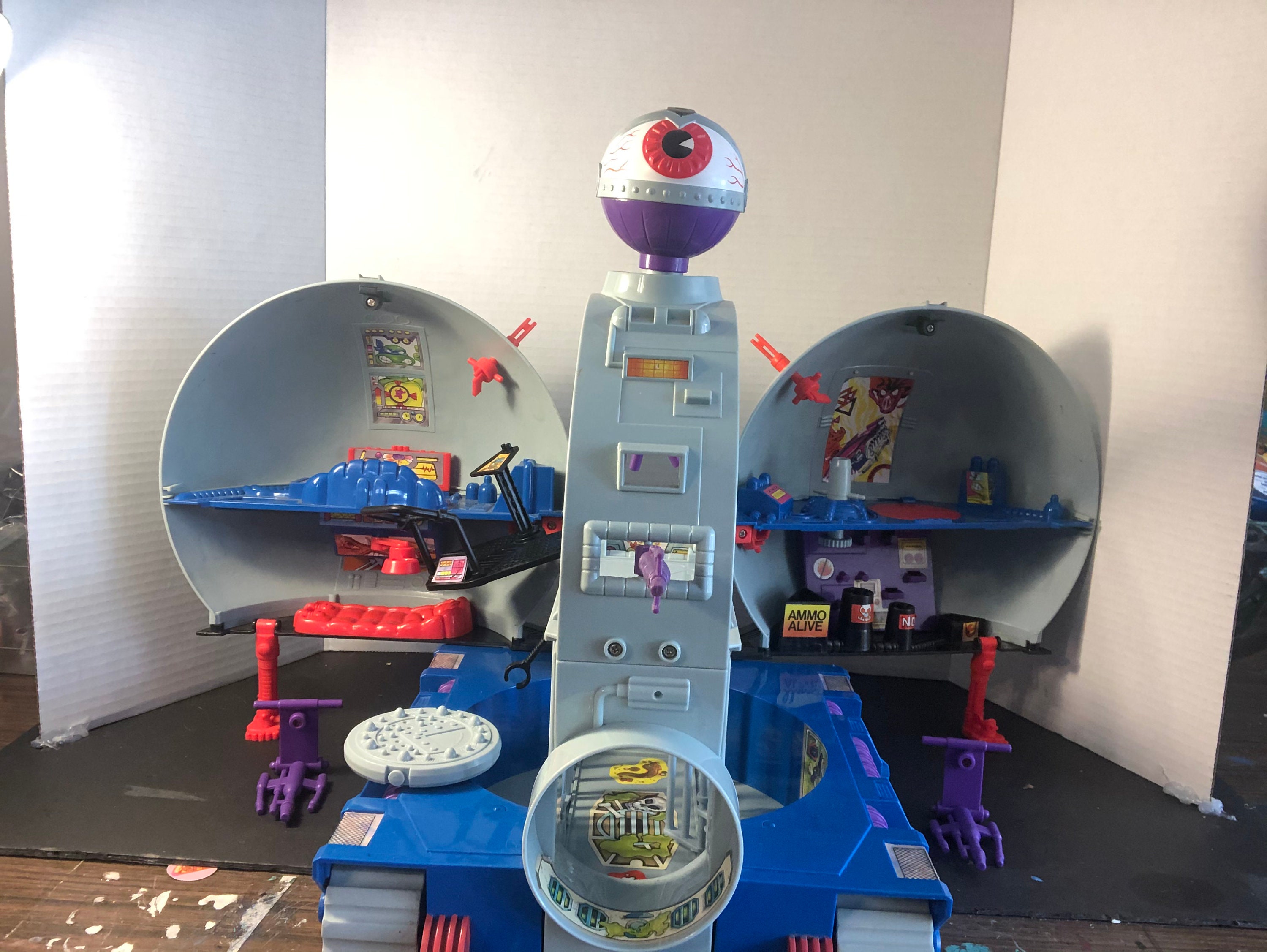 Vintage Teenage Mutant Ninja Turtles Technodrome 99% Complete | Etsy