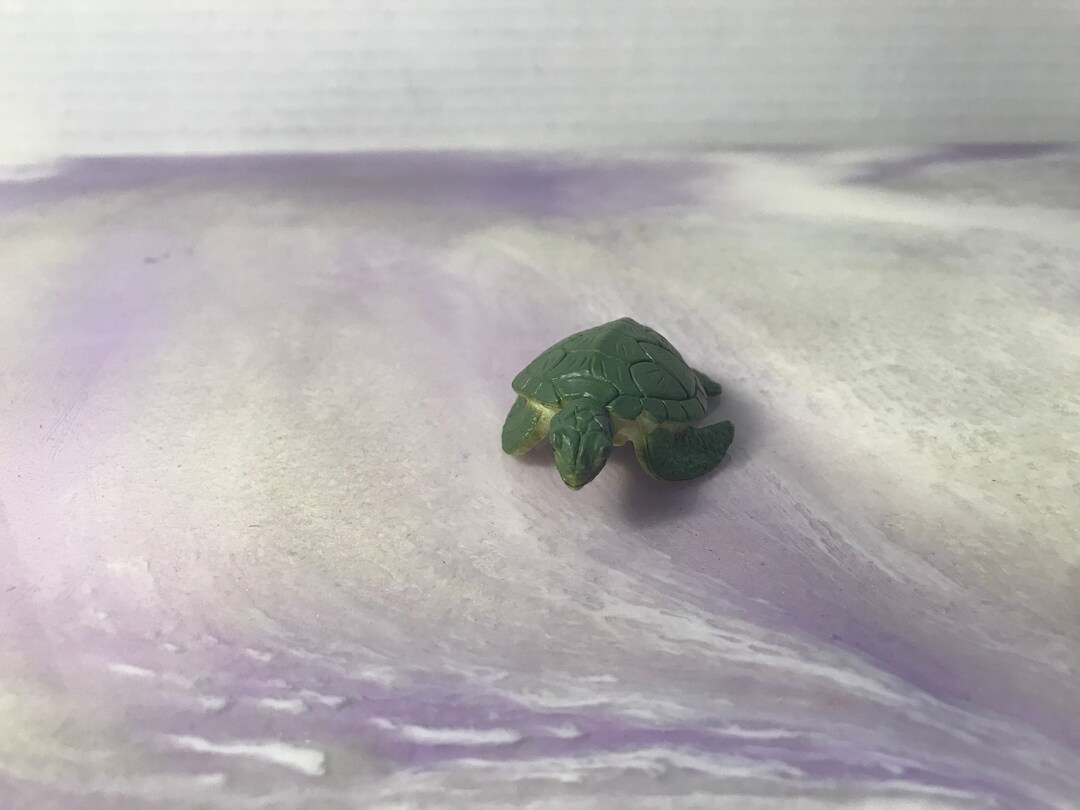 Vintage Safari LTD Sea TURTLE Awesome - Cute Vintage Animal PVC Figure ...