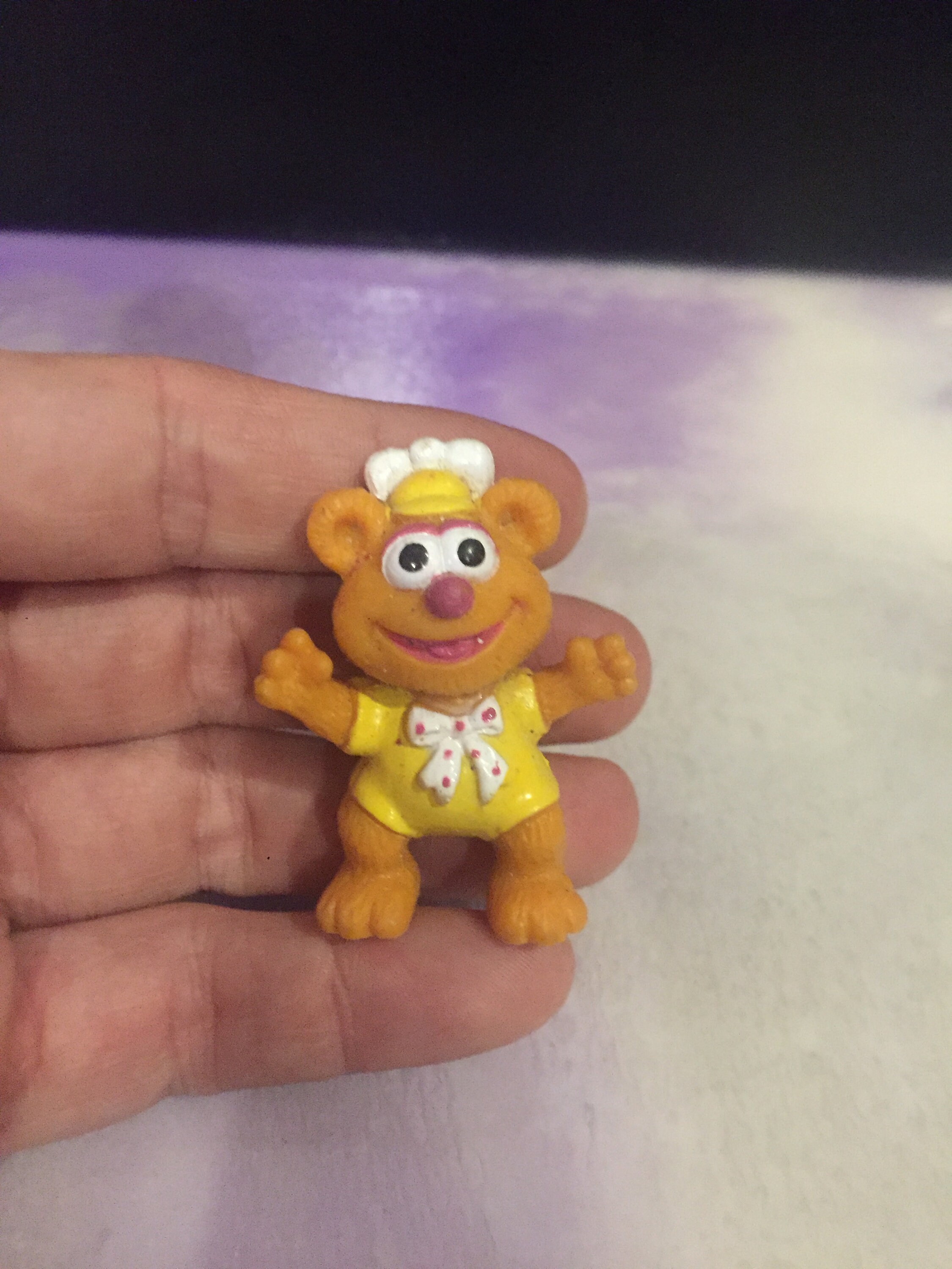 Vintage 1986 Muppet Babies Fozzie the Bear Standing PVC Figure | Etsy