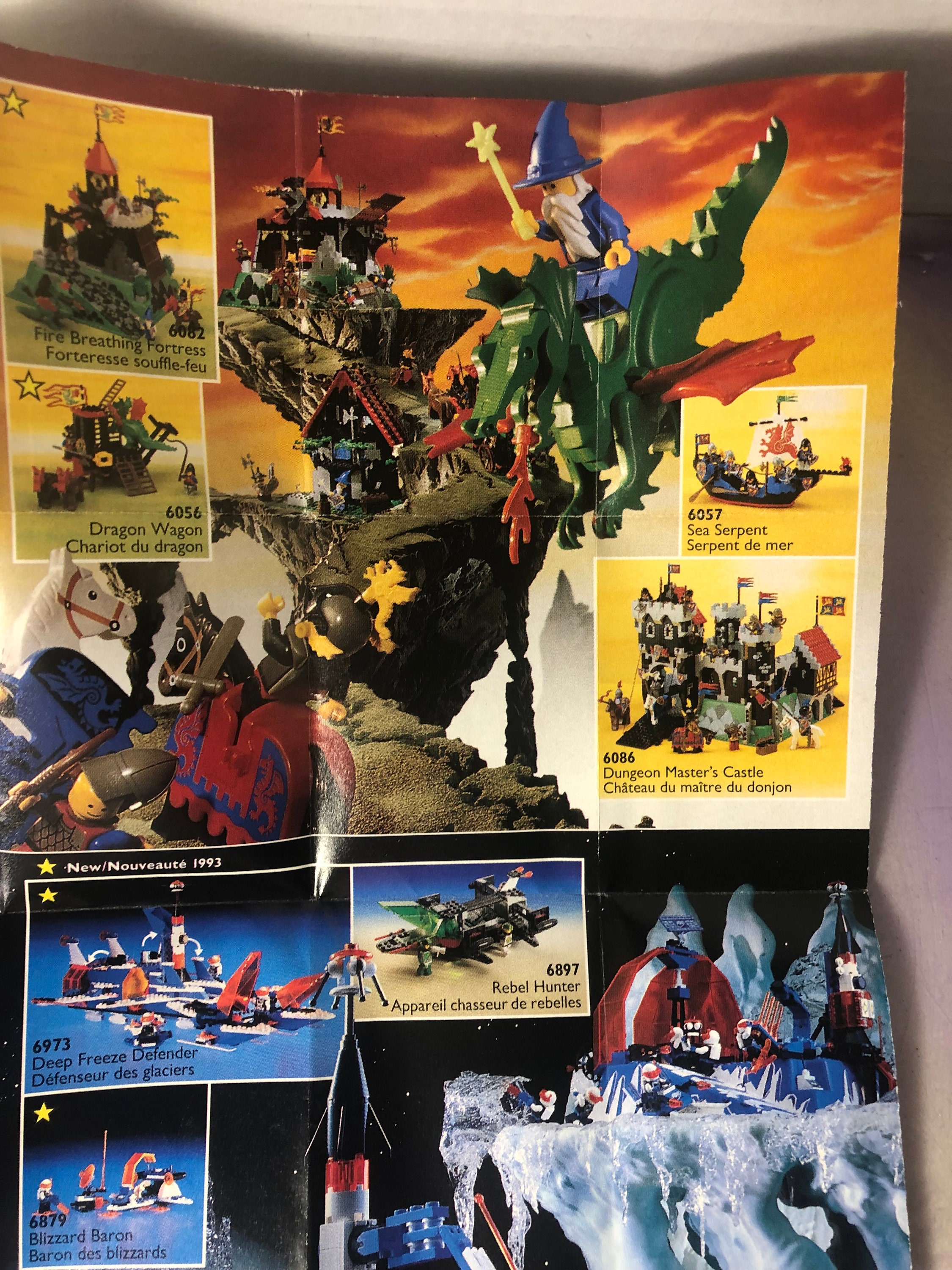 Vintage Lego Checklist / Poster Insert 90's Lego - Etsy Ireland