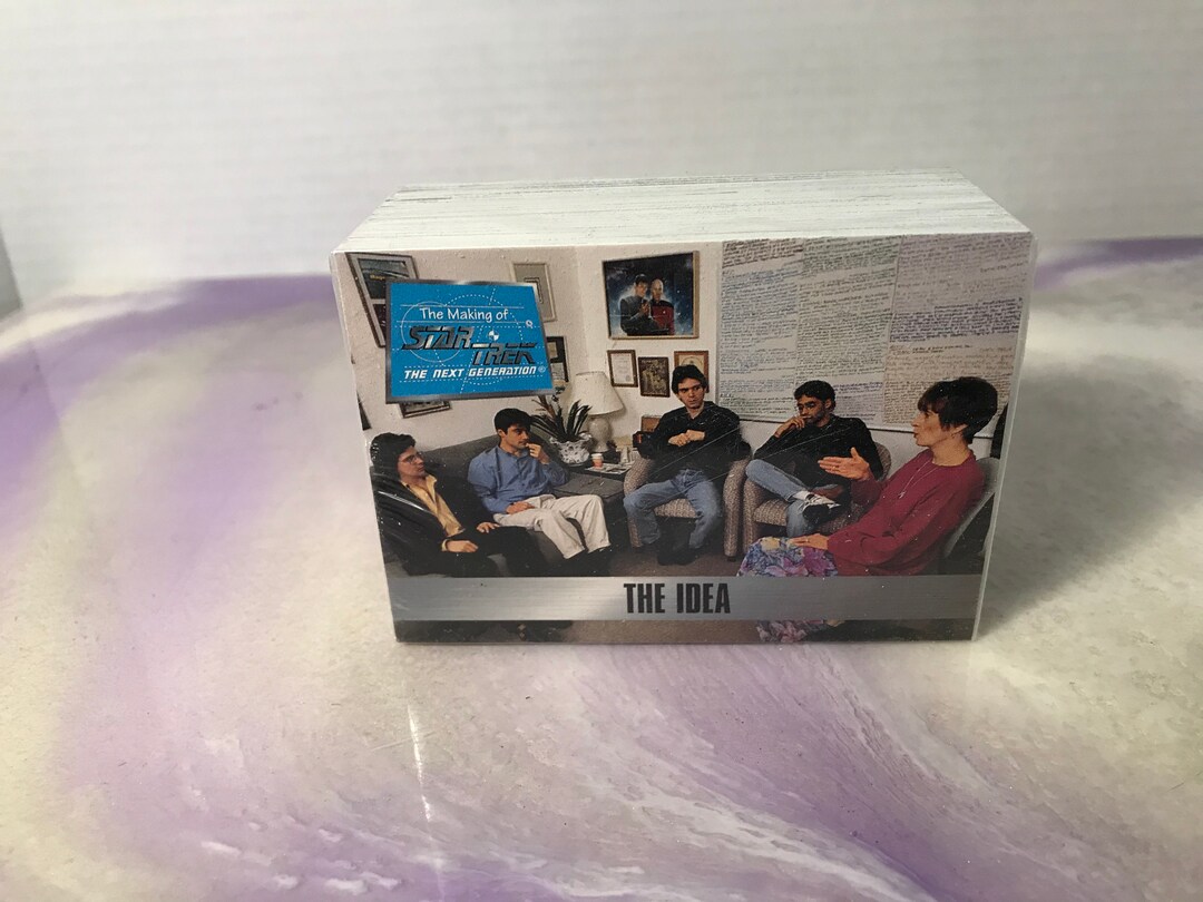 Vintage 1994 Sky Box Star Trek the Making of the Next - Etsy