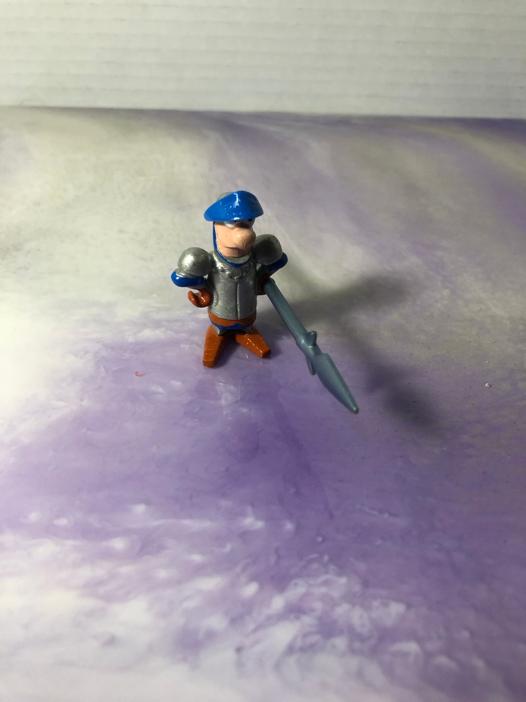 Vintage Cartoon Knight PVC Figure / Cake Topper Nostalgia - Knights ...