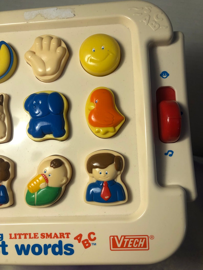 Vintage VTECH Talking Little Smart First Words Music - Etsy Ireland