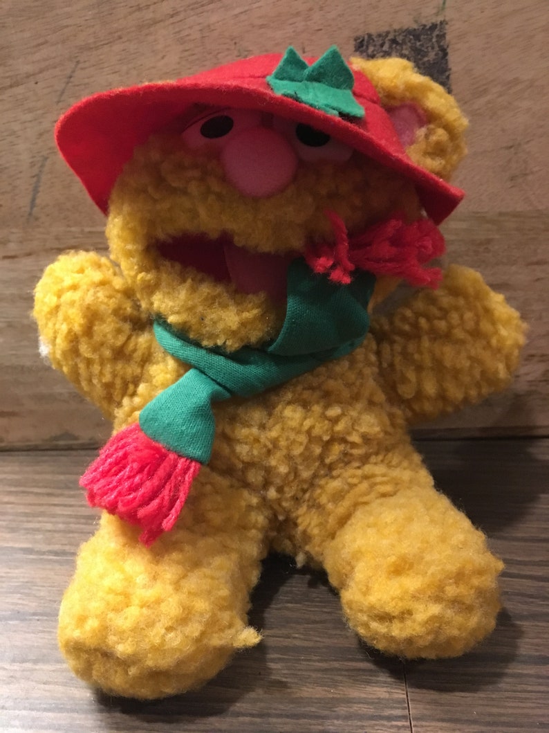 Vintage Rare Muppets FOZZIE 8 Muppets Plush Doll Vintage - Etsy