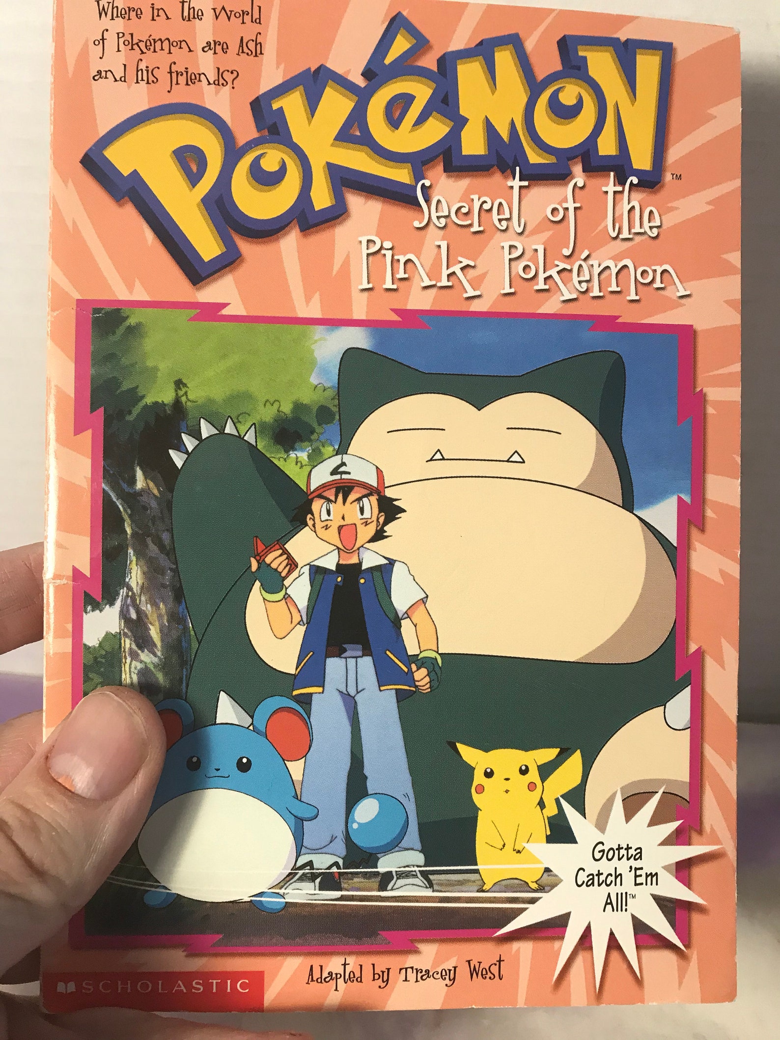 Vintage Pokemon Secret of the Pink Pokemon paperback Book - Etsy