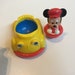 Vintage Roly Poly Mickey Mouse With Car - Rare Vintage Disney ARCO Car ...