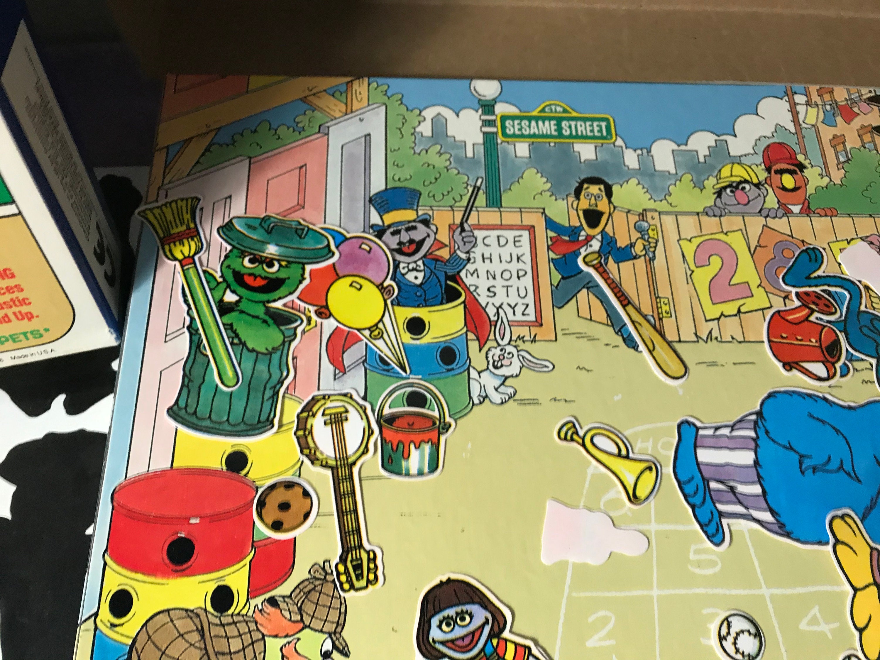 Vintage CTV Sesame Street Big Bird Color Forms Set Complete - Etsy