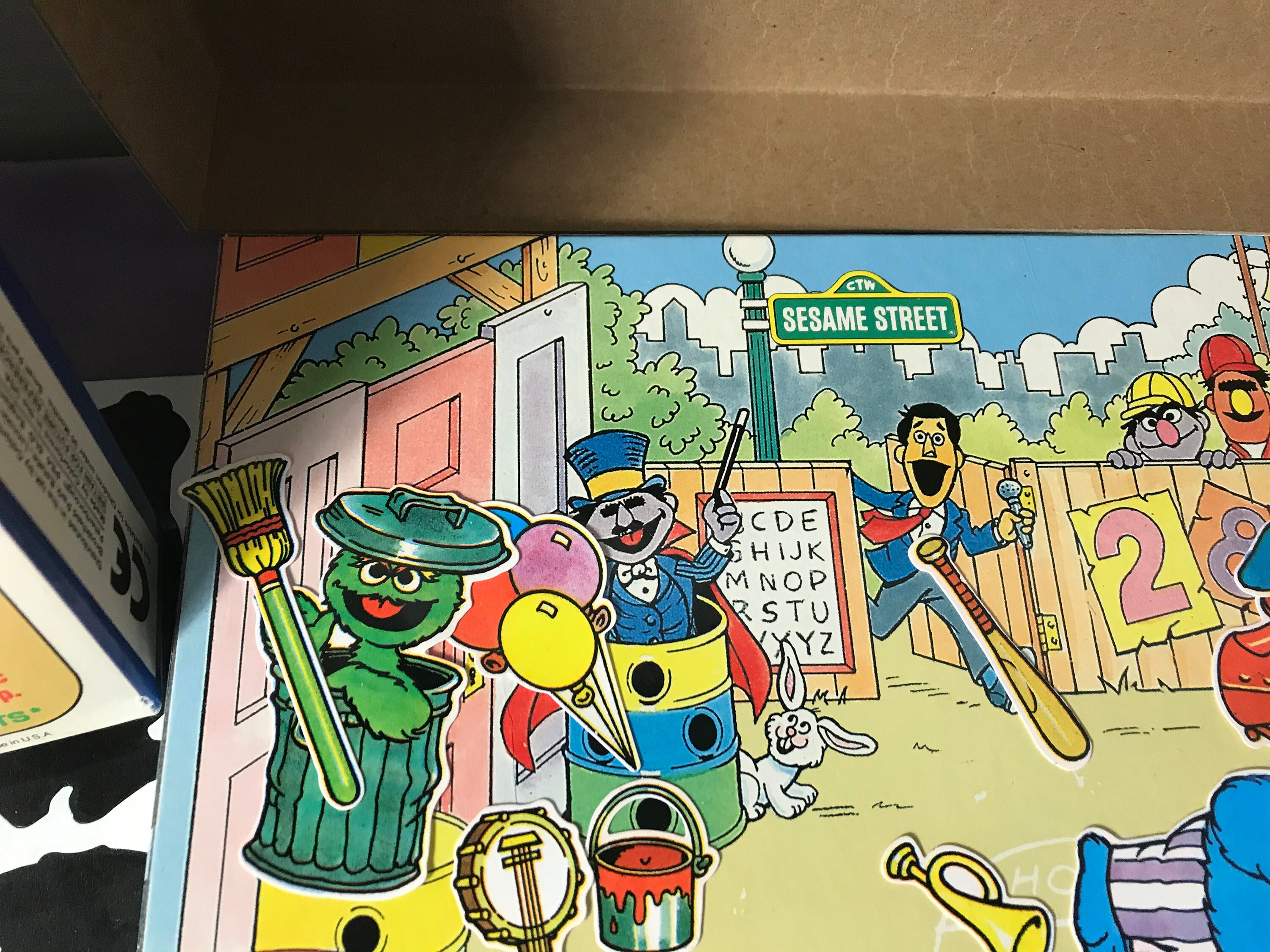 Vintage CTV Sesame Street Big Bird Color Forms Set Complete - Etsy