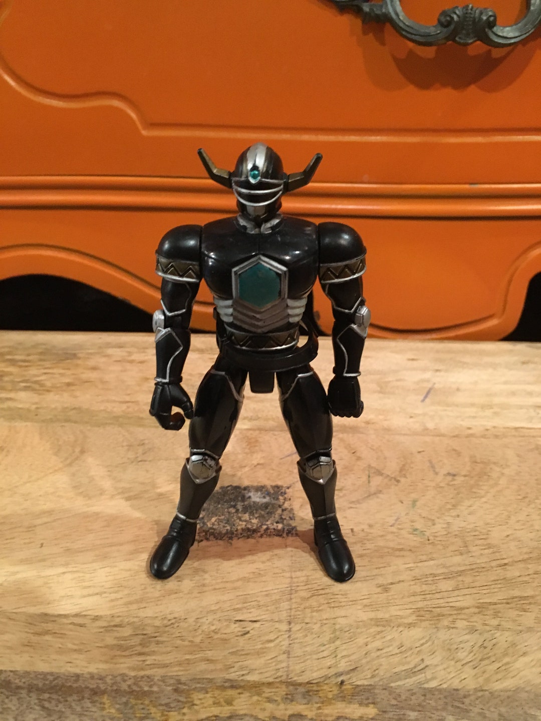 Vintage MMPR 1998 Power Rangers Lost Galaxy Magna Defender Black 5.5 ...