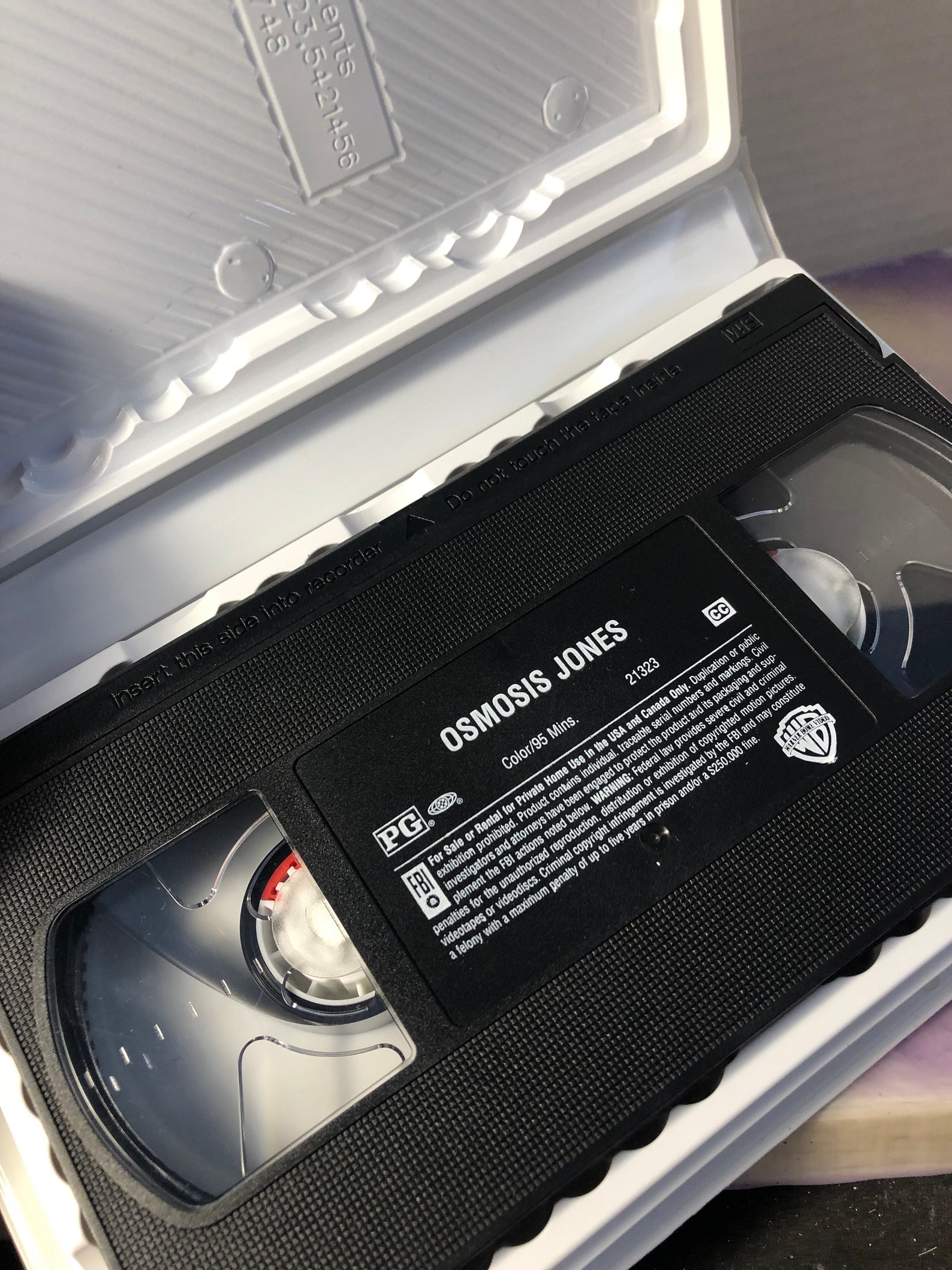 Vintage Animated Film Osmosis Jones VHS Full Length - Etsy