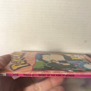 Vintage Pokemon Secret of the Pink Pokemon paperback Book Vintage 90's ...