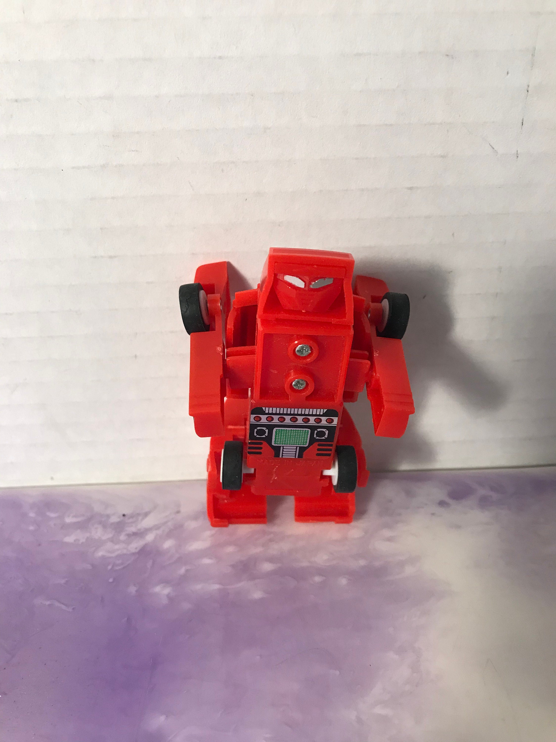 Vintage Gobots Styled Esso Racer Red Van Action Figure 1983 - Etsy Canada