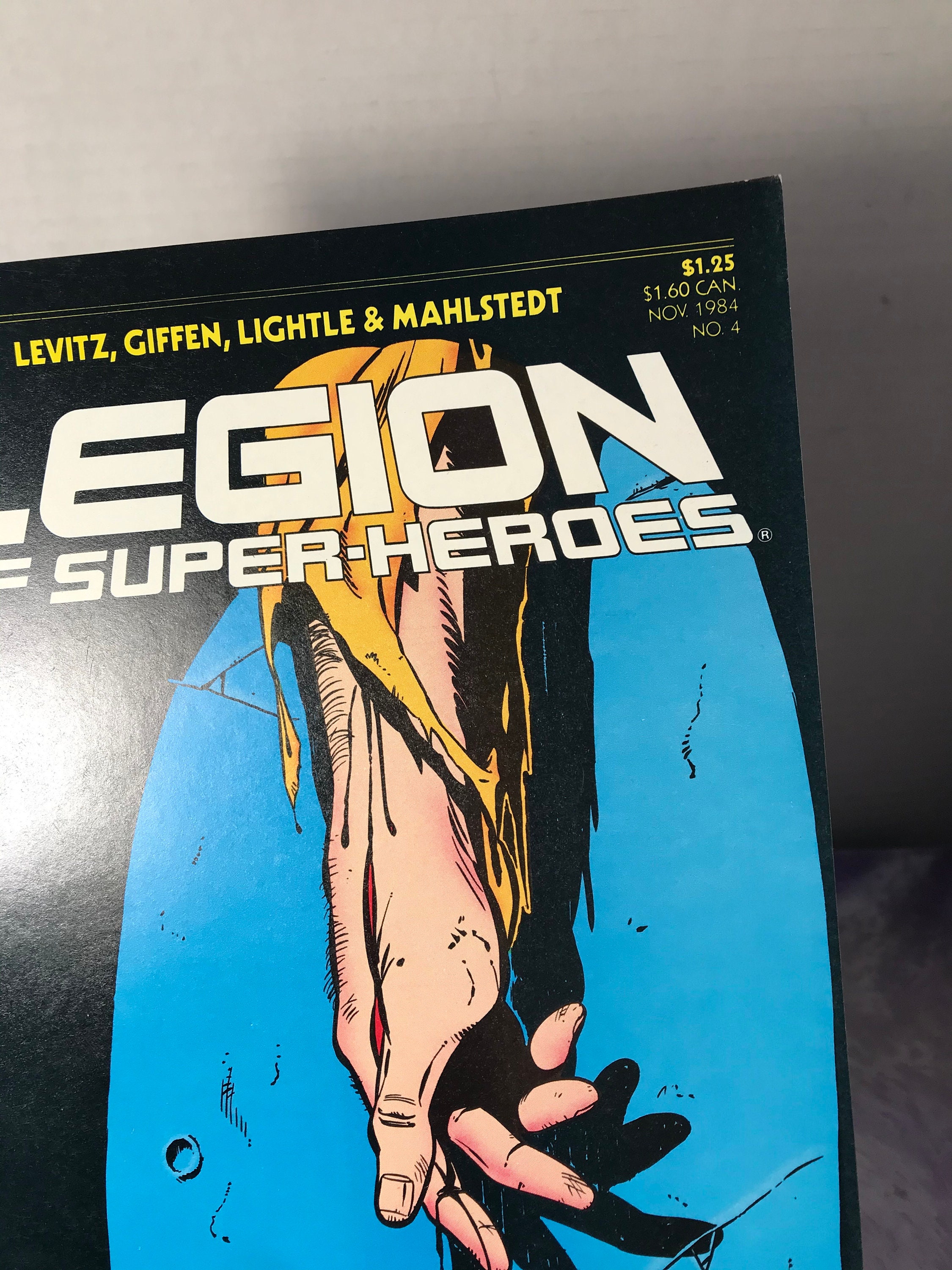 Vintage DC Comics Legion of Super Heroes 4 Rare Vintage | Etsy