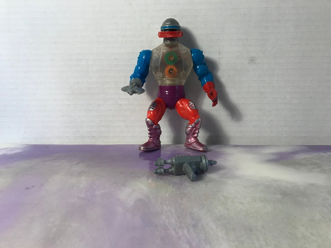 Vintage 1980's MOTU He-man ROBOTO 99% Complete - Mattel Original Rare ...