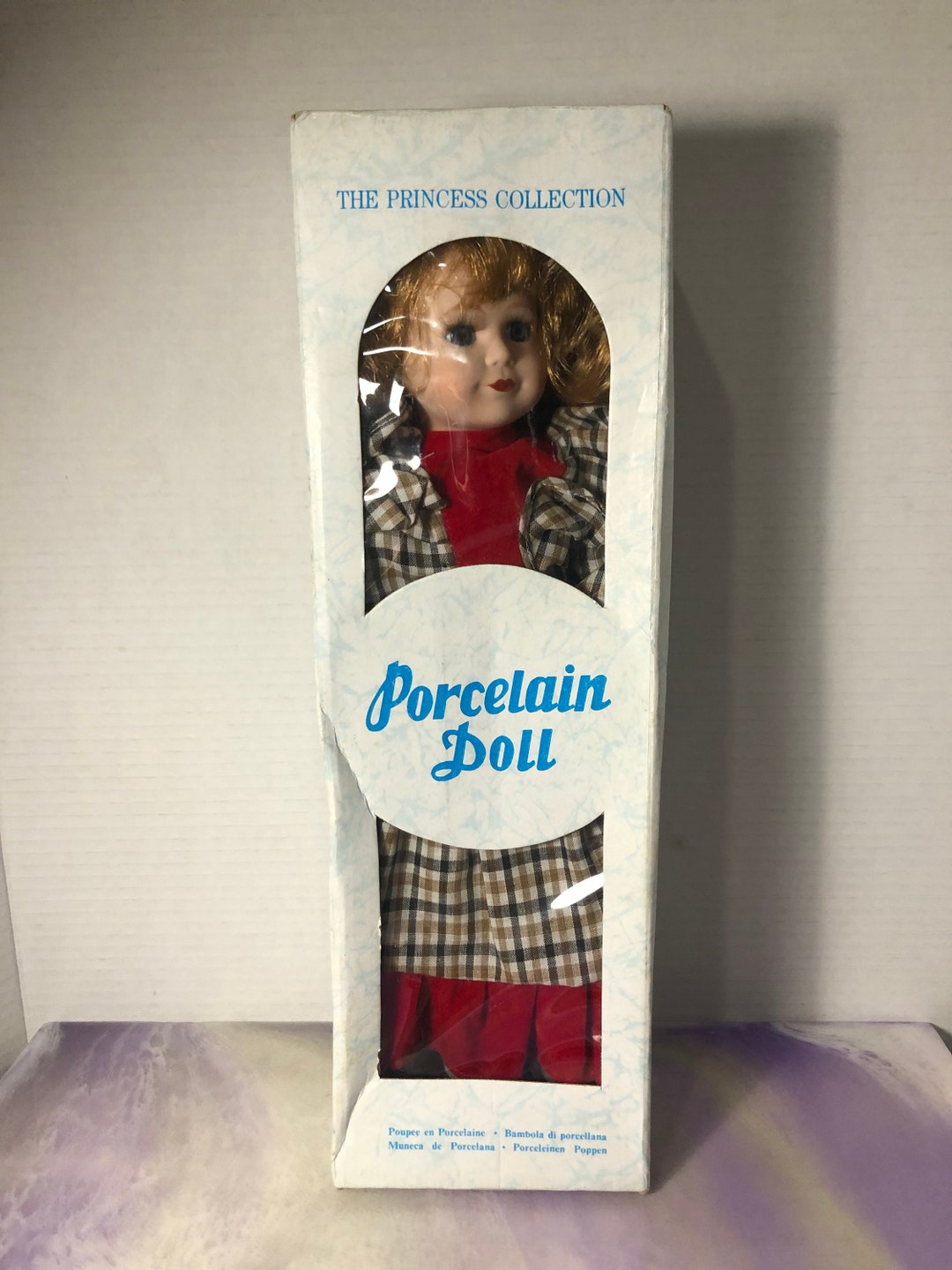 Vintage the Princess Collection, Porcelain Doll, Red Hair Doll With Red ...