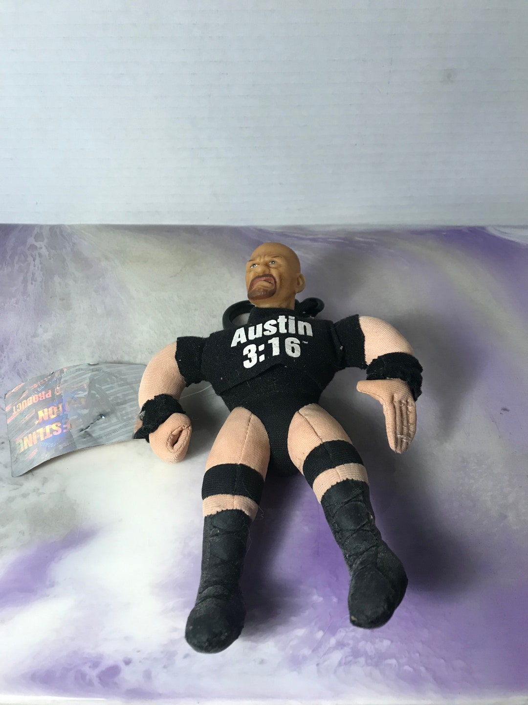Vintage 90's WWE Loose 1997 Stone Cold Steve Austin Plush Wrestling ...