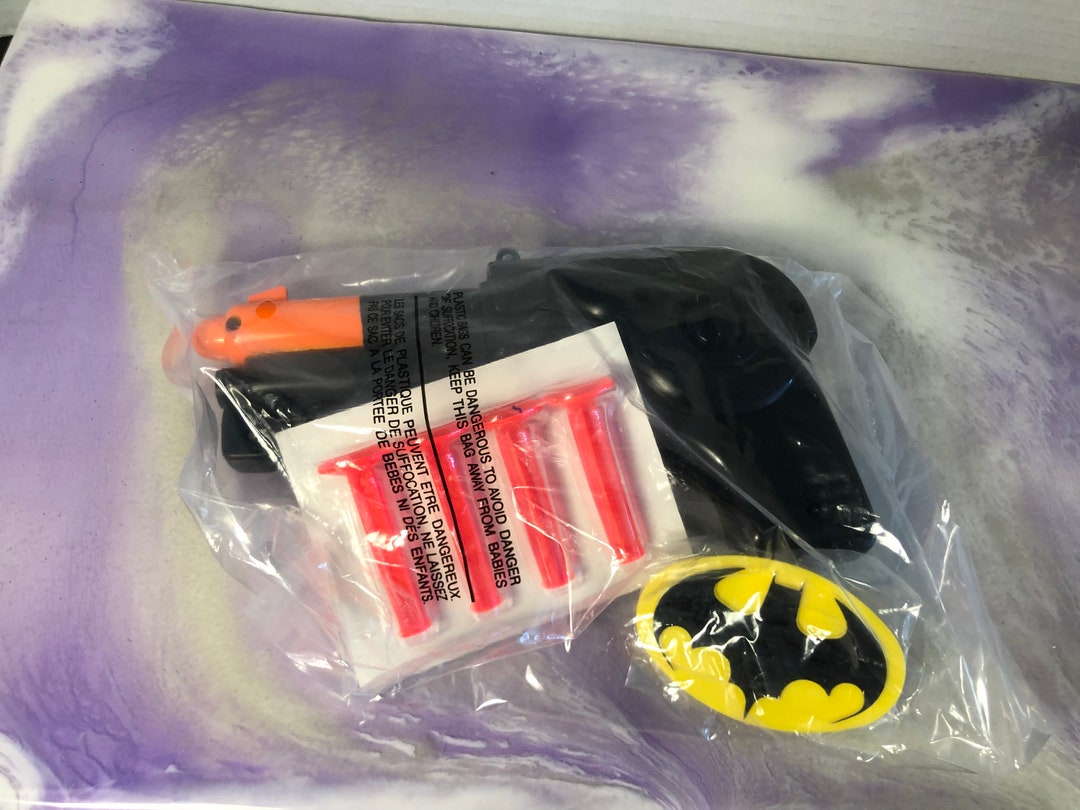 Vintage Batman 1989 DC Comics Batman the Movie - Bat Gun Grapple Gun ...