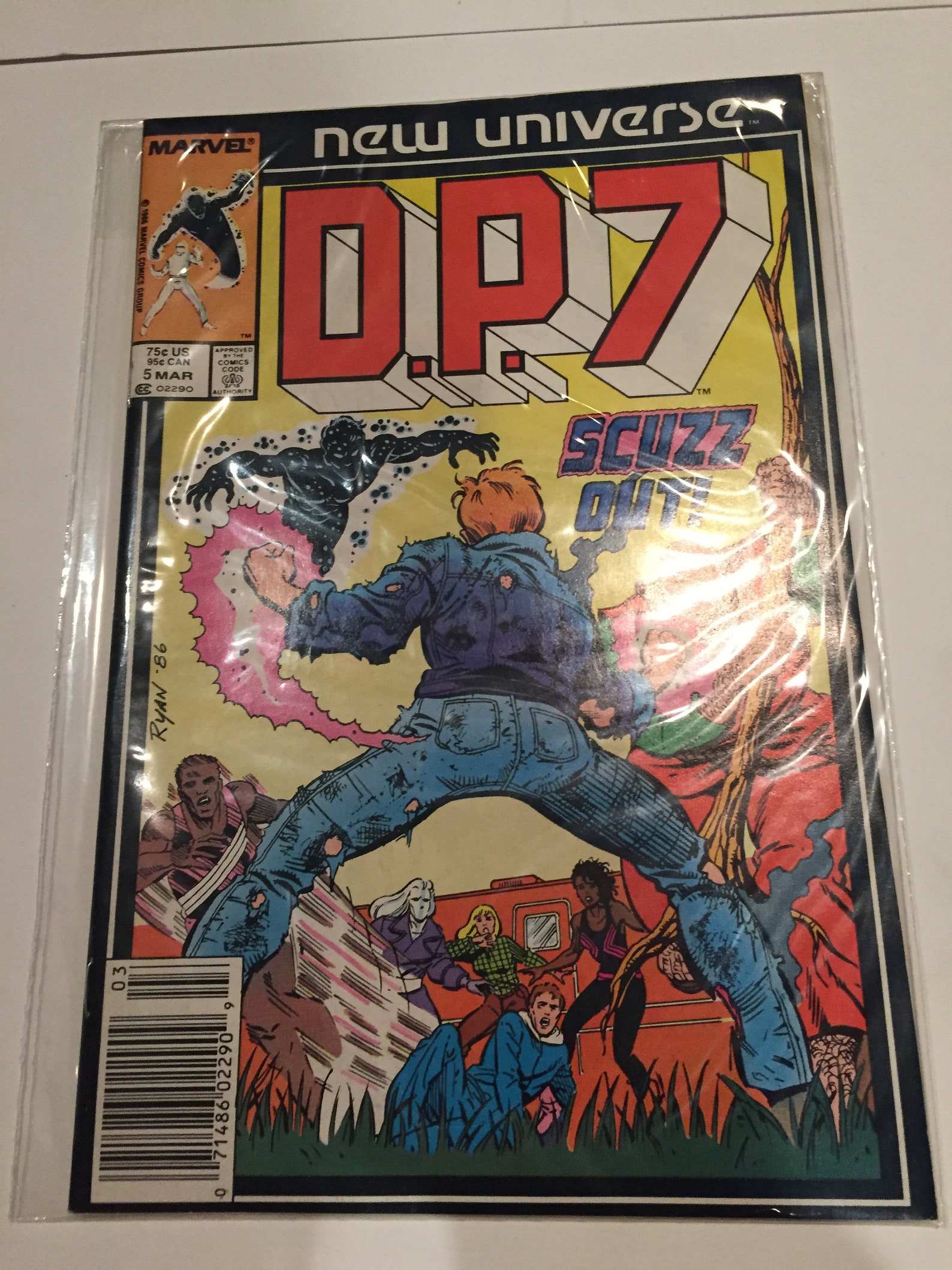 Vintage Marvel Comics New Universe DP7 5 Rare Vintage - Etsy