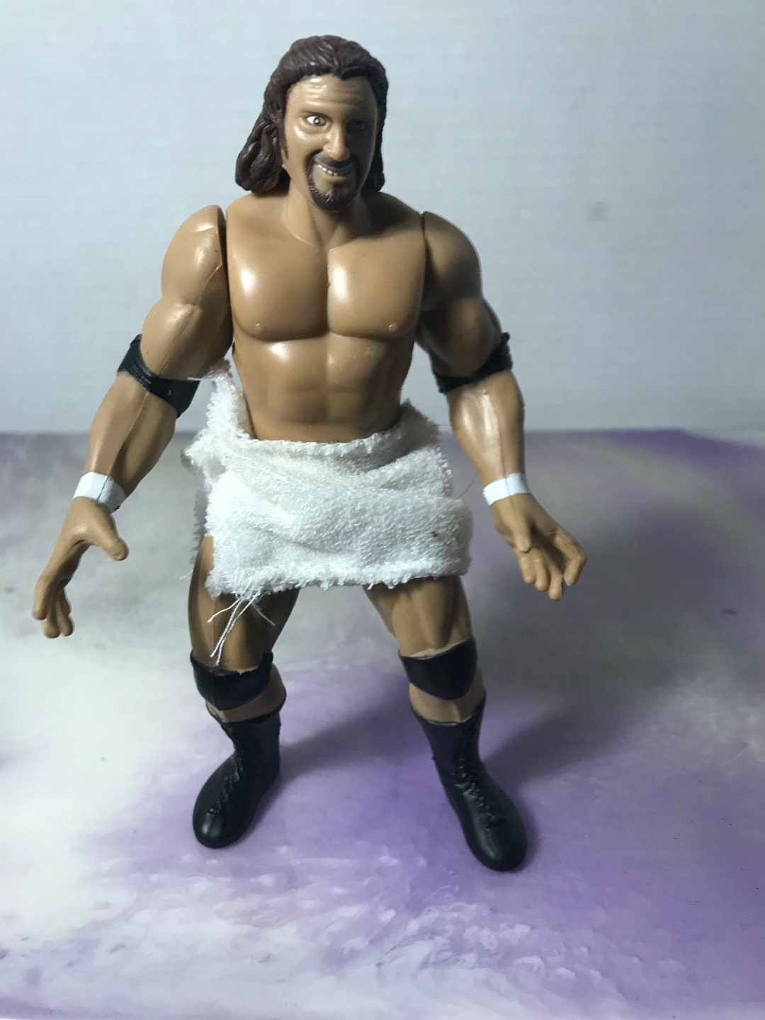 Vintage 90's WWE Loose Val Venus Action Wrestling Figure Jakks Titan ...