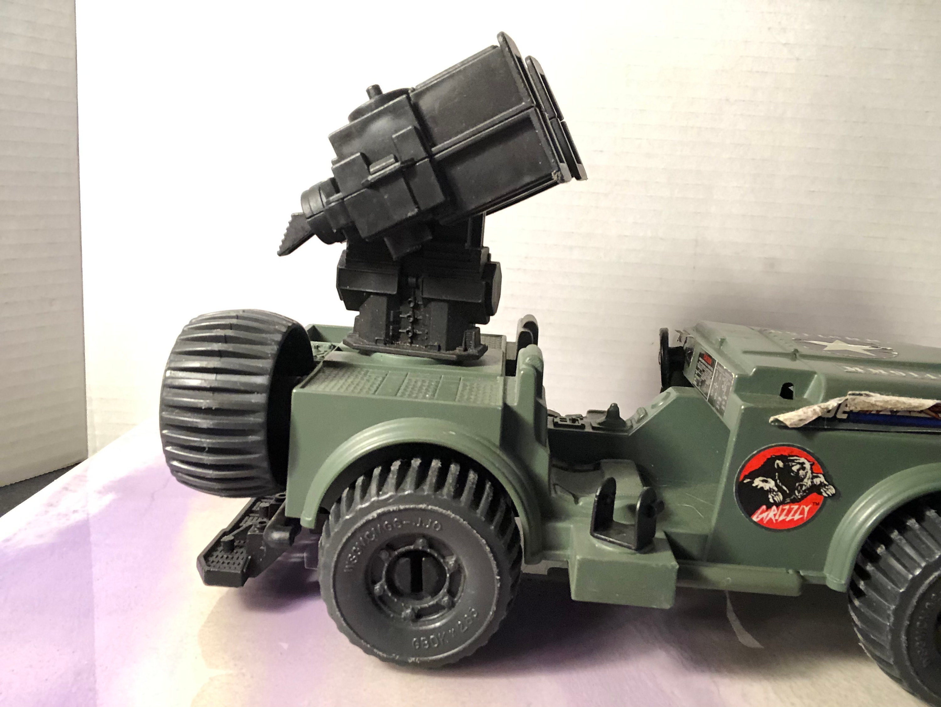 Vintage GI Joe 1994 Grizzly Jeep Incompleto Hasbro Vintage - Etsy España