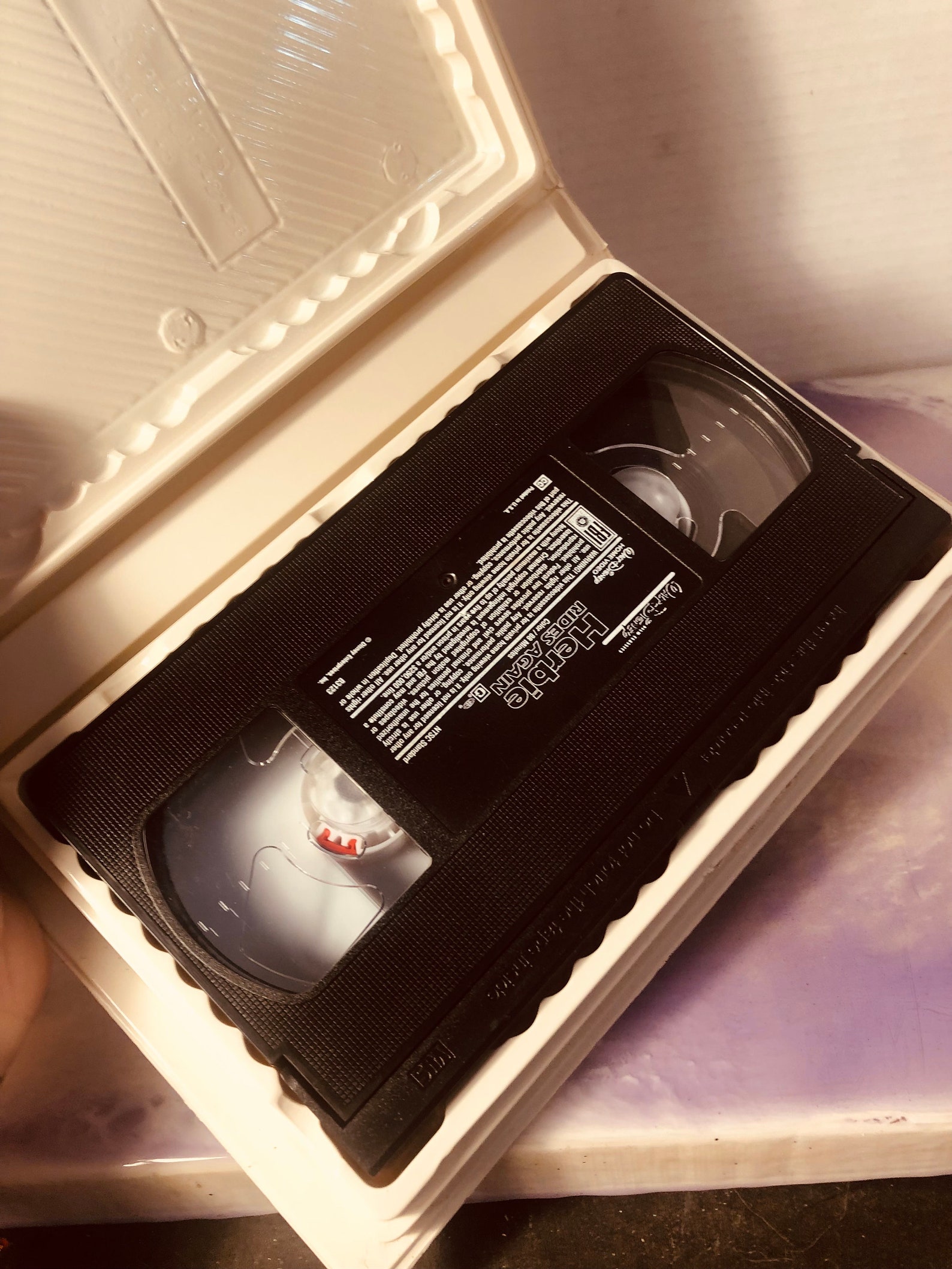 Vintage Herbie Rides Again Vhs Tape 1980's Walt Disney - Etsy