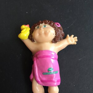Vintage Cabbage Patch Girl PVC Figure Rubber Duck Bath Rare Vintage ...