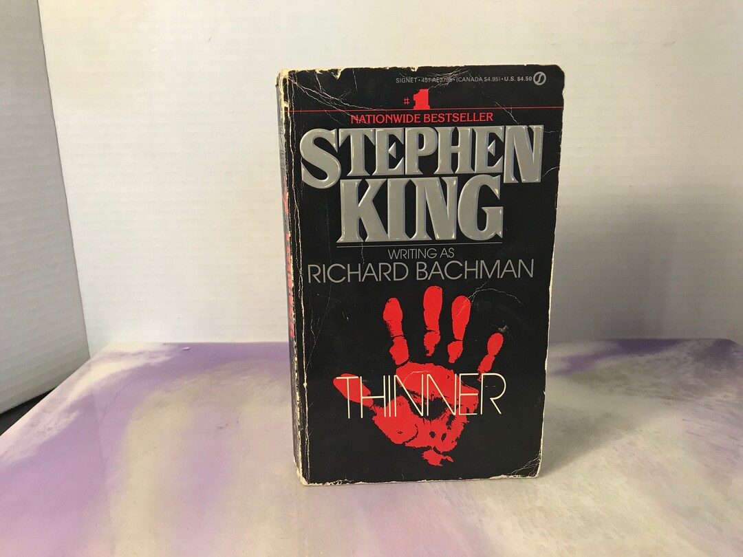 Stephen King / Richard Bachman - Thinner - Softcover Novel - Signet ...