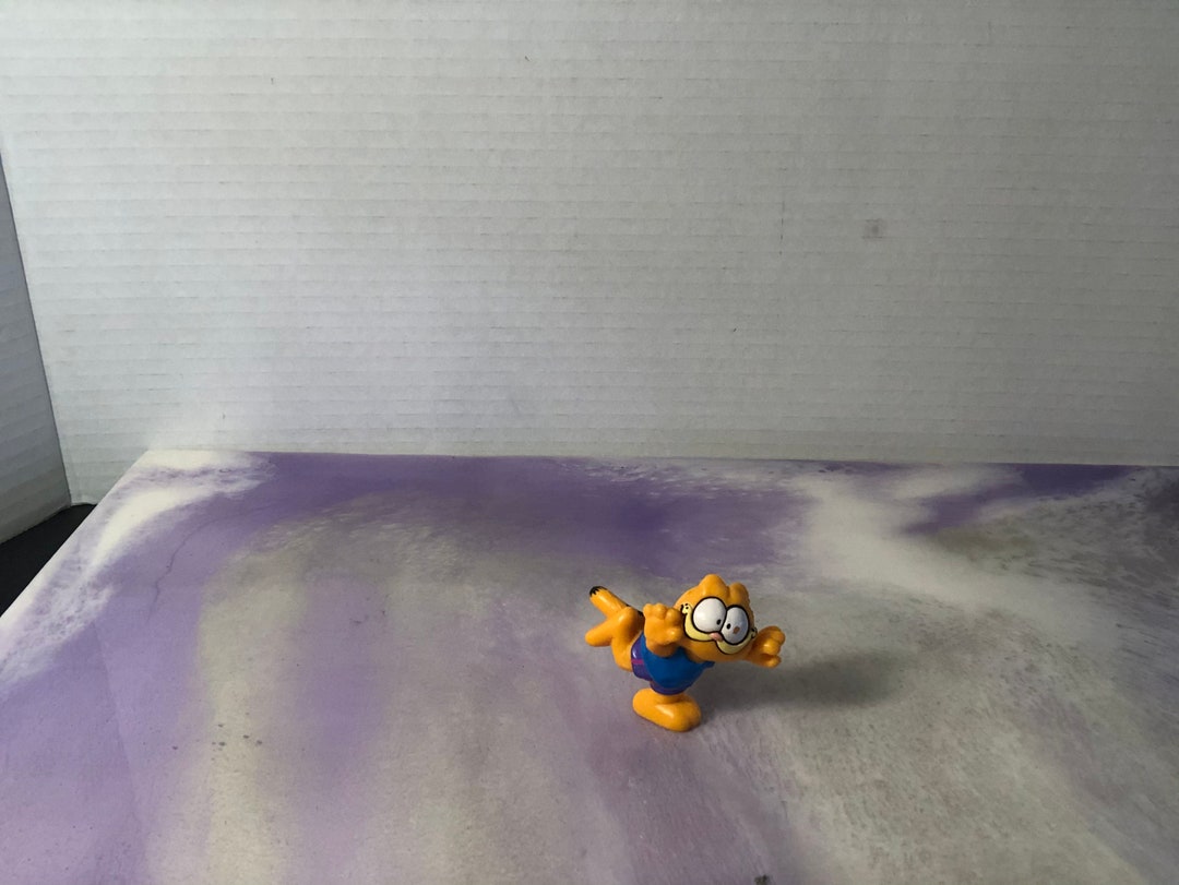 Vintage 1980's Garfield PVC Figure Scooter Figure Only Nostalgia ...