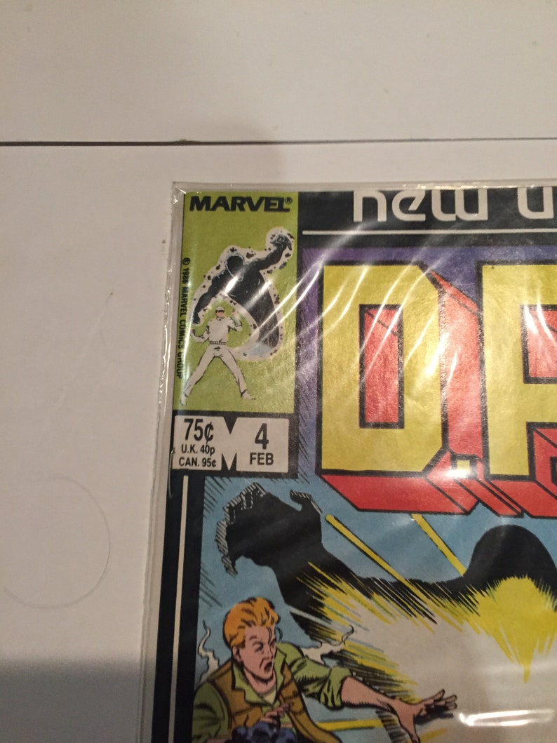 Vintage Marvel Comics New Universe DP7 4 Rare Vintage - Etsy