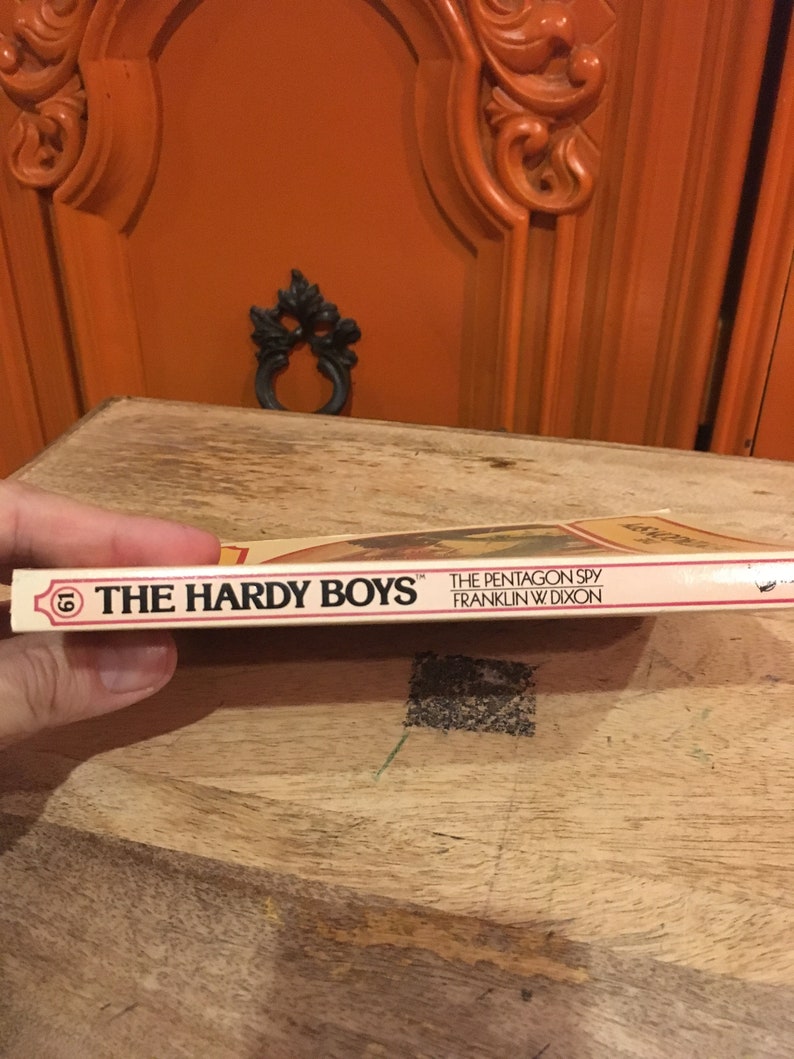 The Pentagon Spy by Franklin W. Dixon HARDY BOYS 61 1980 Rare | Etsy