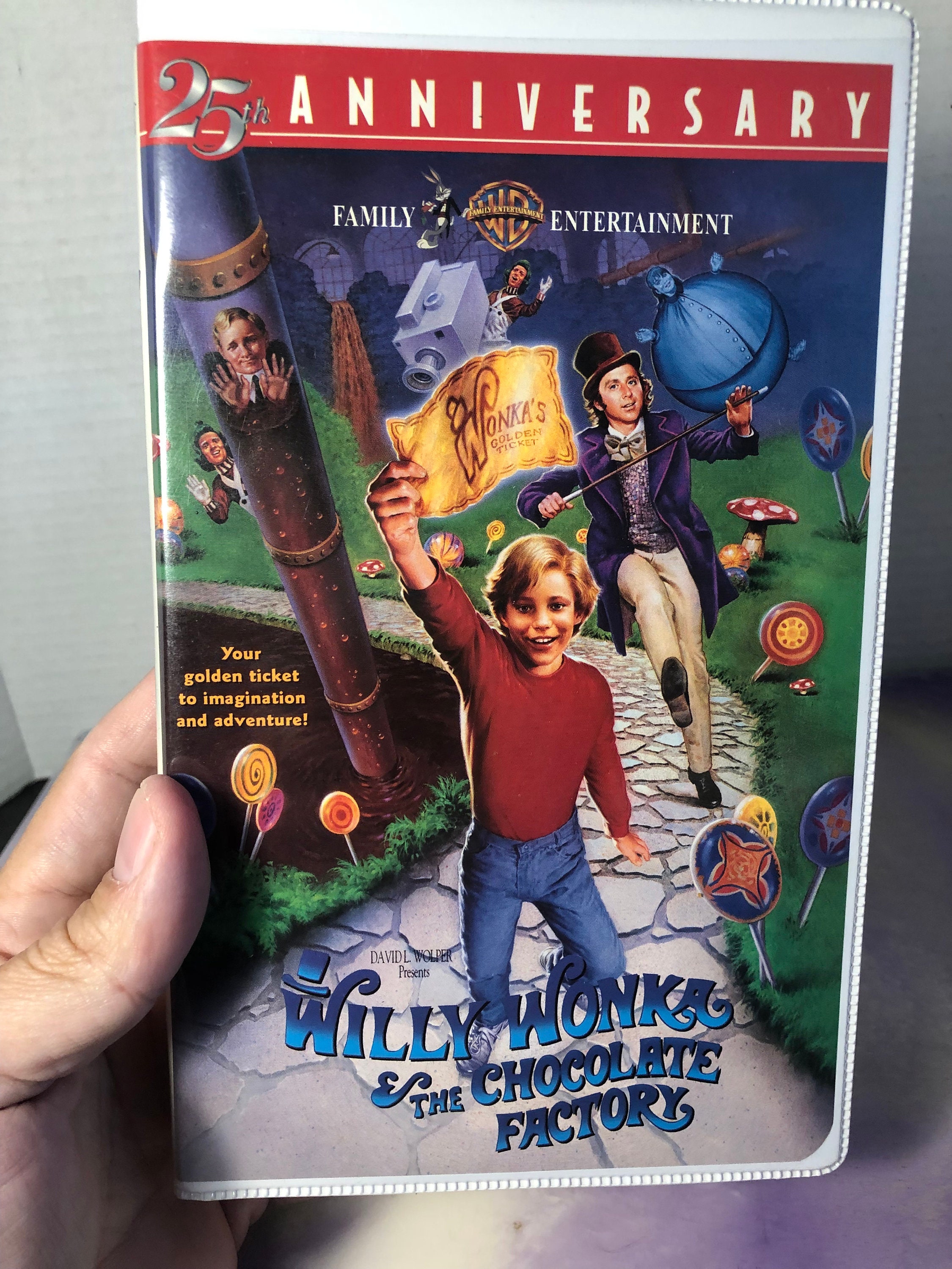 Willy Wonka And The Chocolate Factory Vhs 1984