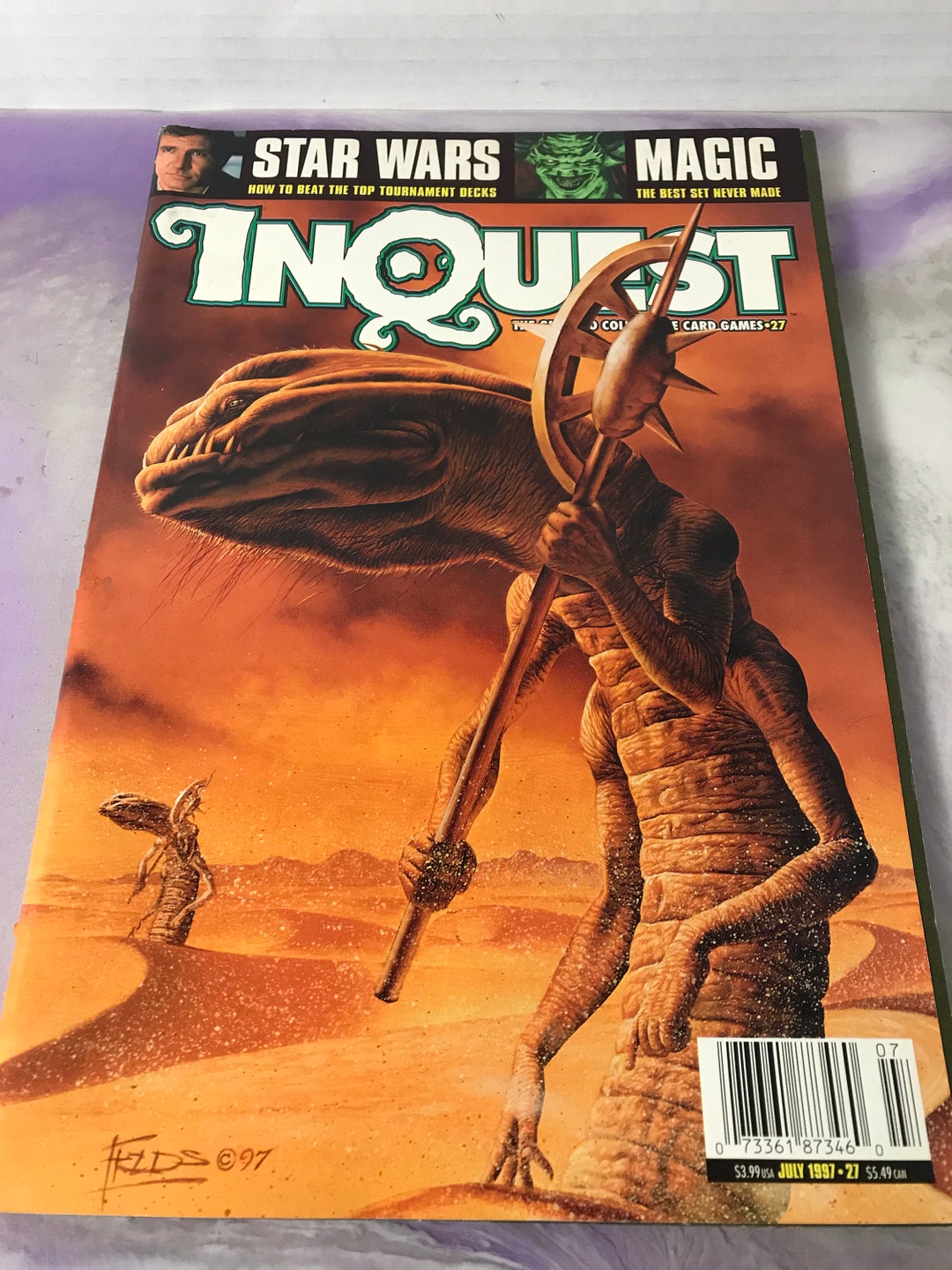 Vintage Rare INQUEST Magazine July 1997 #27- Awesome Piece of Nostalgia ...