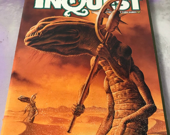 Vintage Rare INQUEST Magazine July 1997 #27- Awesome Piece of Nostalgia ...