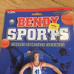 Vintage Rare CTG Bendy Sports Basketball Player 41 Vintage Bendable ...