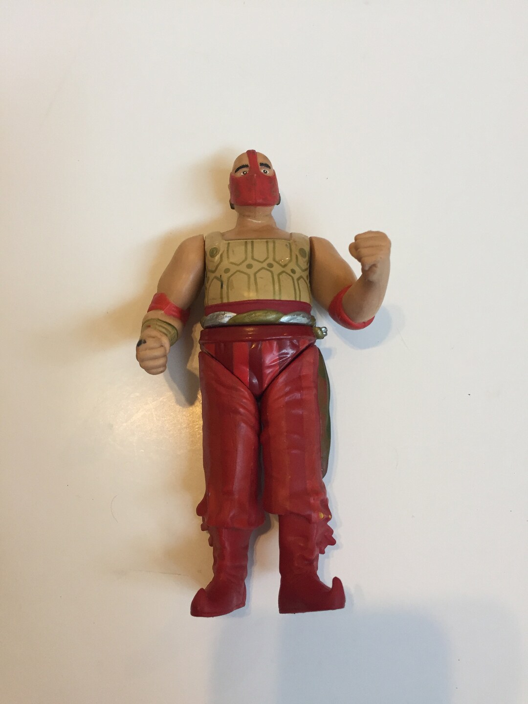 Vintage 90's WWE Loose 199 the SULTAN Action Wrestling Figure Jakks ...