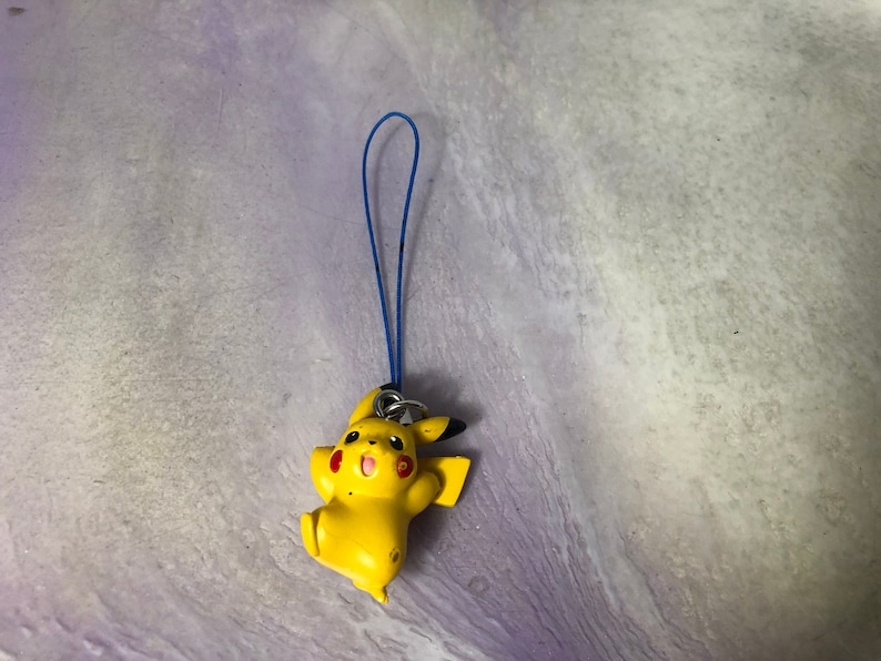 Vintage Pokemon Pikachu PVC Keychain Figure Assorted - Etsy