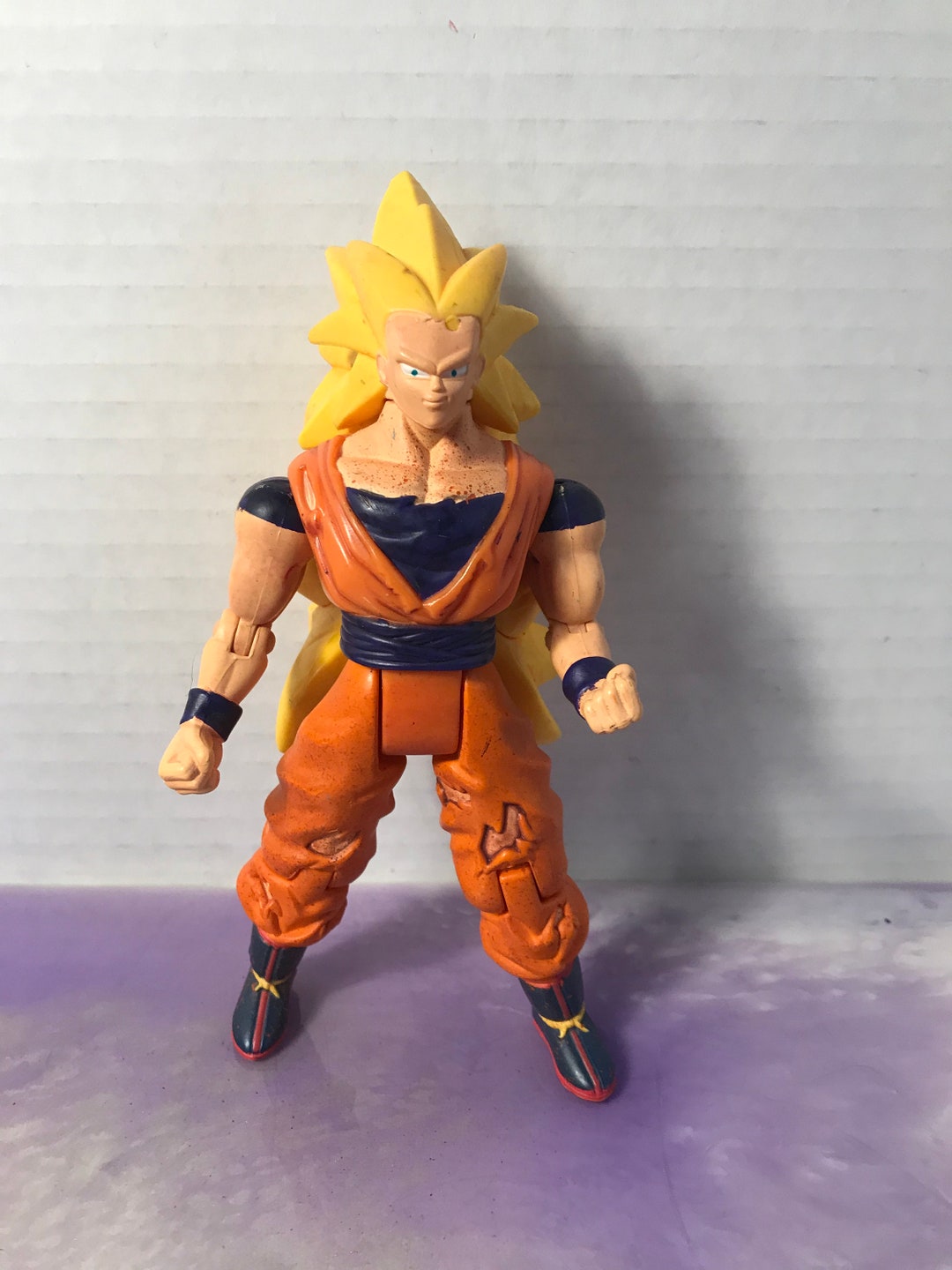 Vintage Dragon Ball Z SS GOKU Action Figure Rare Vintage Figure Dragon ...