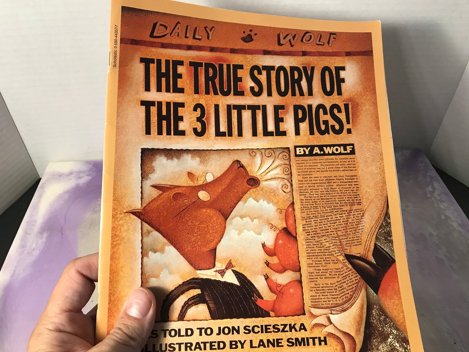 Vintage Scholastic the True Story of the 3 Little Pigs - Etsy