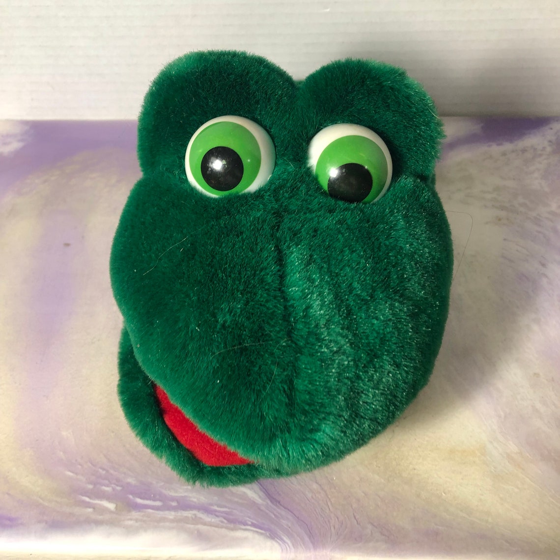 Vintage Russ Frog Hand Puppet Brand New With Tags Awesome - Etsy