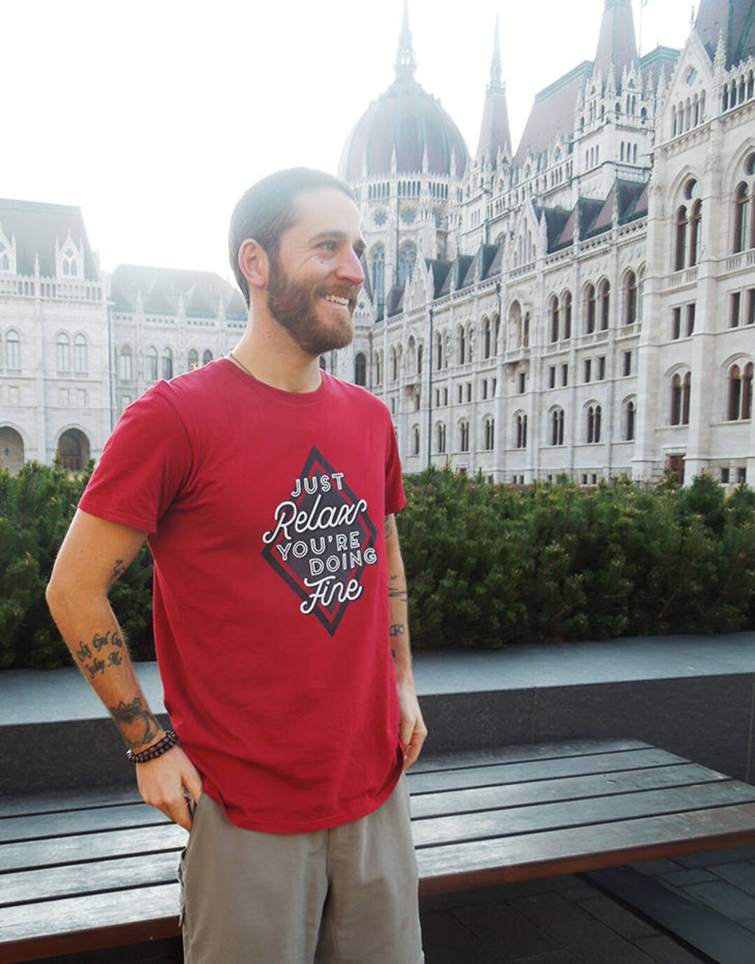 Phish Shirt - "just Relax You're Doing Fine" Strange Design Lyrics ...