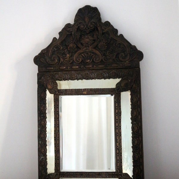 Antique Wood Mirror - Etsy