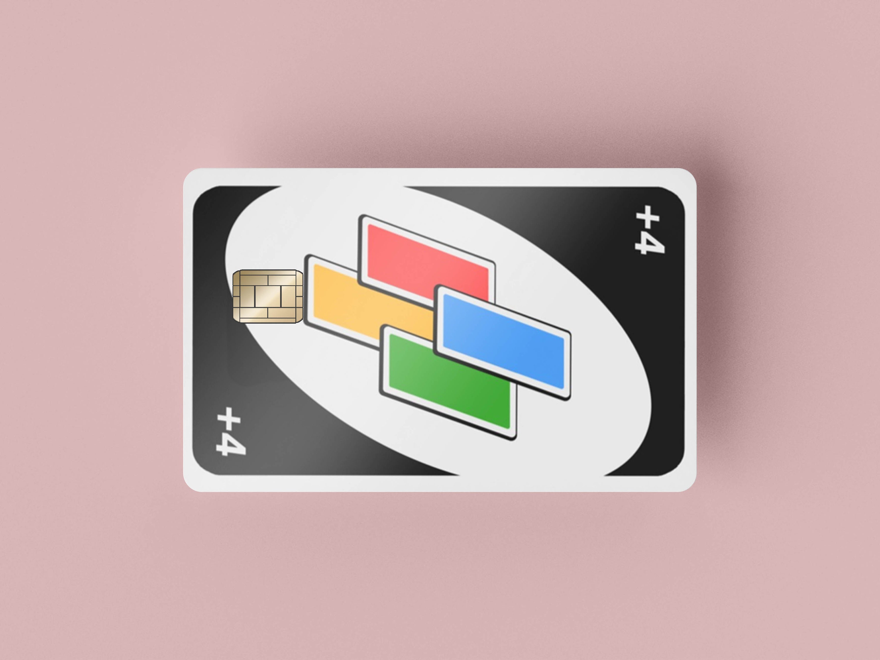 UNO Credit Card Wrap Bank Card Skin Credit Card Sticker | Etsy