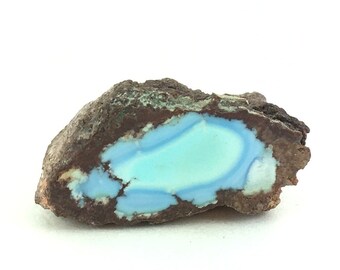 Turquoise Nodule natural/ Cut and Polished , Maykaine, Pavlodar Region ...