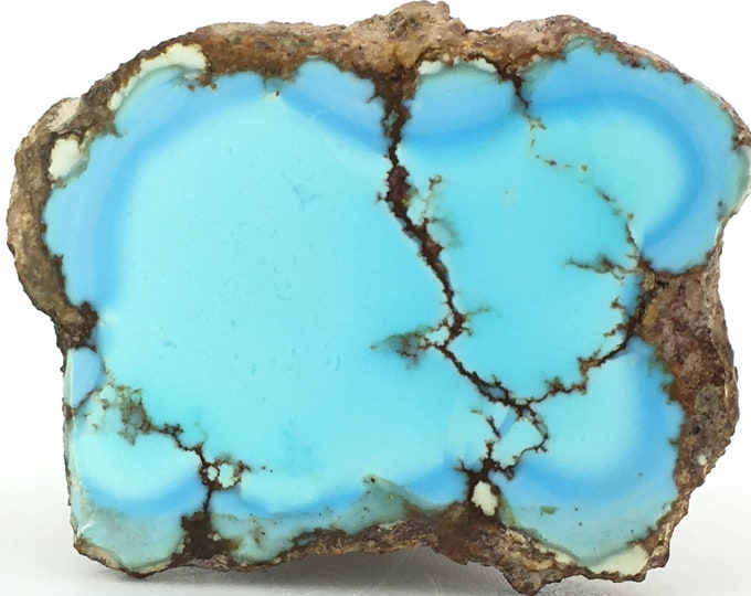 Turquoise Nodule natural/ Cut and Polished , Maykaine, Pavlodar Region ...