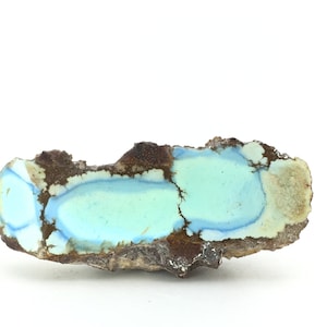 Turquoise Nodule (natural/ Cut and Polished ), Maykaine, Pavlodar ...
