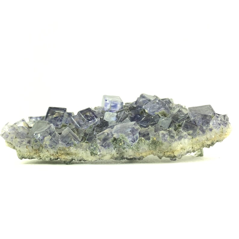 Fluorite and Quartz With Chlorite, Joe Larkin's Quarry, Ireland (F006 ...