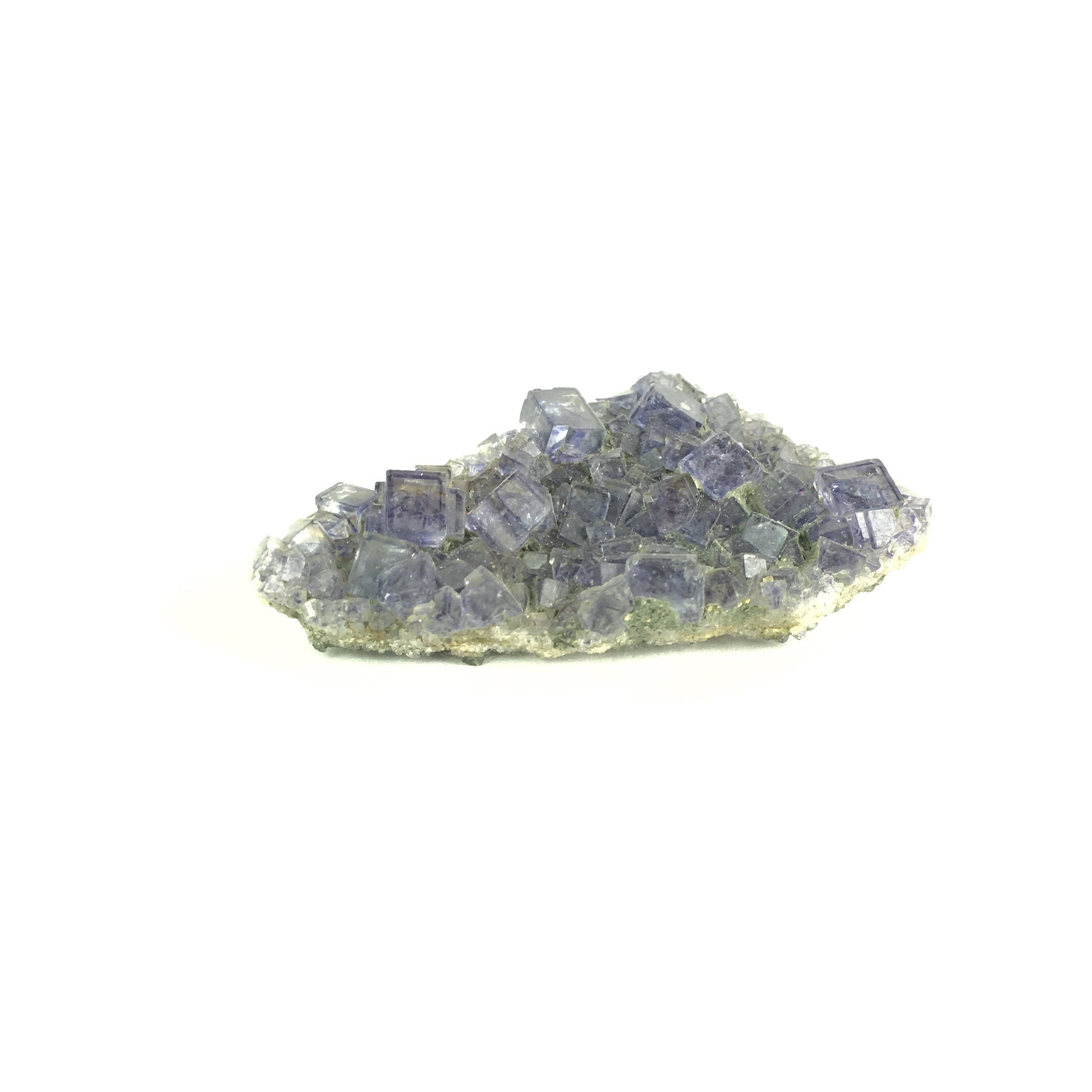 Fluorite and Quartz With Chlorite, Joe Larkin's Quarry, Ireland (F006 ...